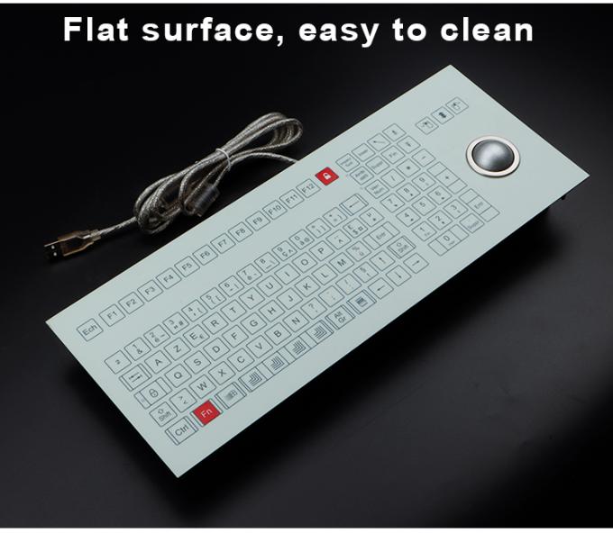 IP65 robuust industrieel toetsenbord Trackball Omron Switch Membrane ... IP65 robuust industrieel toetsenbord Trackball Omron Switch Membrane ...